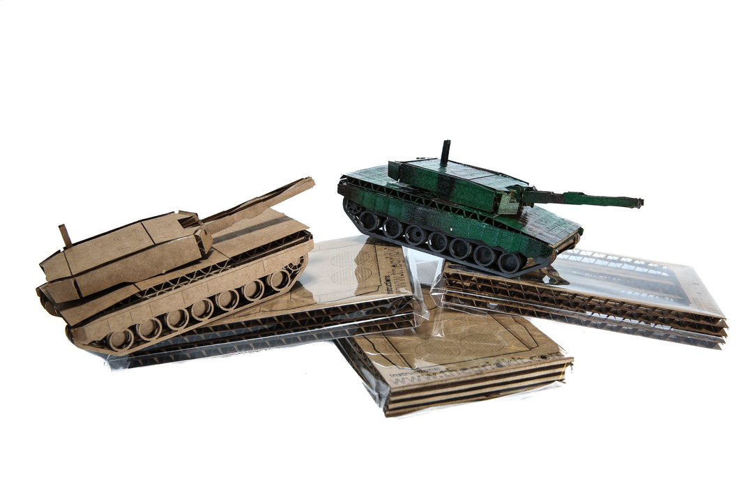 Explore Endless Fun with Our 3D Puzzles Cardboard Model Toy Tank Kit ...